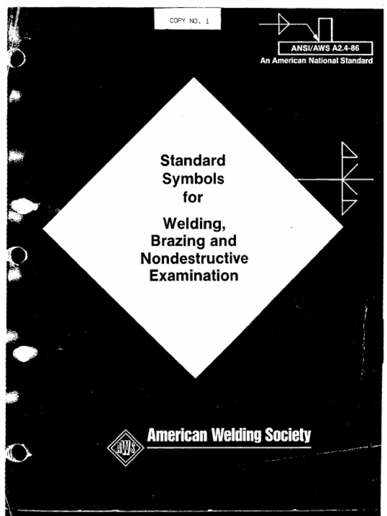 Standard Symbols For Welding, Brazing and Nondestructive Examination | PDF