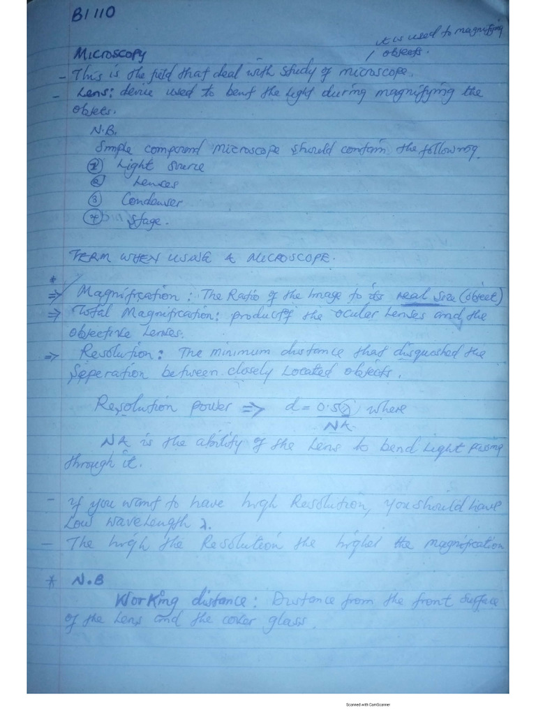Bio. MR Chikonde's Notes | PDF