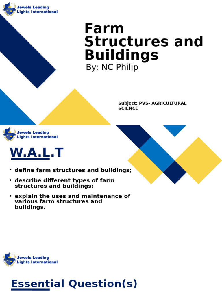 Farm Structures and Buildings | PDF | Farms | Hay