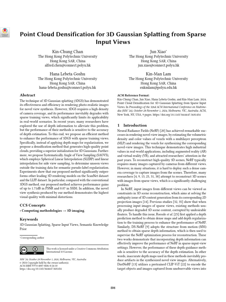 3664647.3681454 | PDF | 3 D Computer Graphics | Applied Mathematics