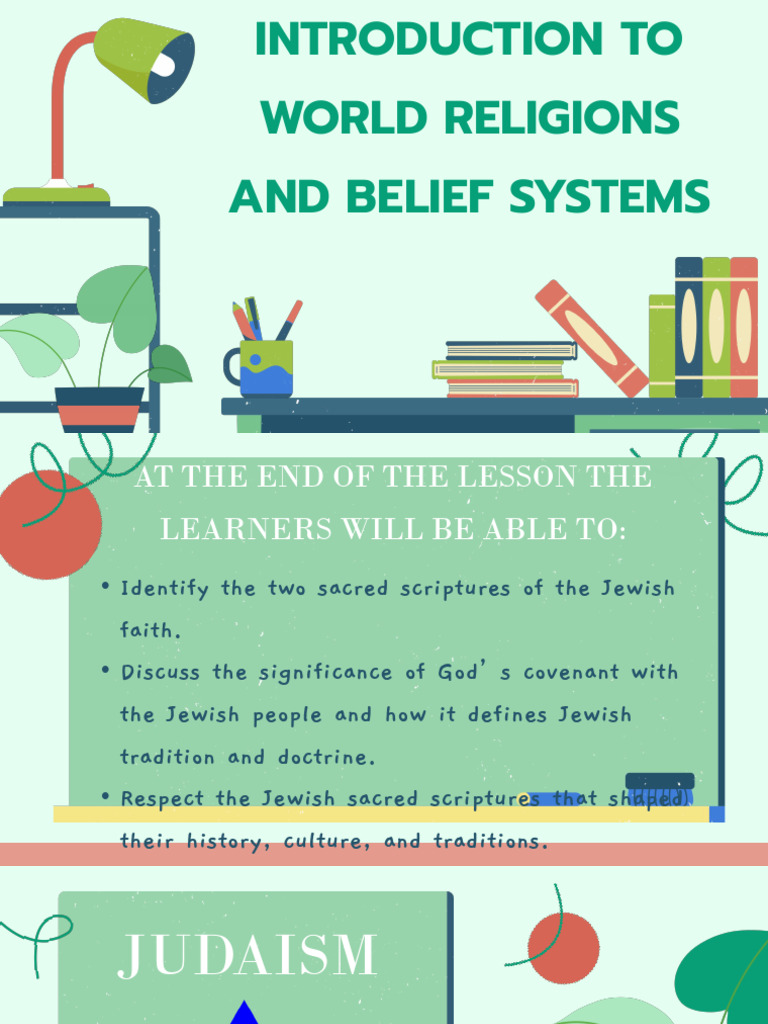 Lesson 4 Part 1 Judaism | PDF | Nevi'im | Hebrew Bible