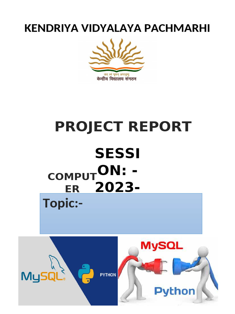 Project Report Sample Xi Cs | PDF | Software Testing | Computing