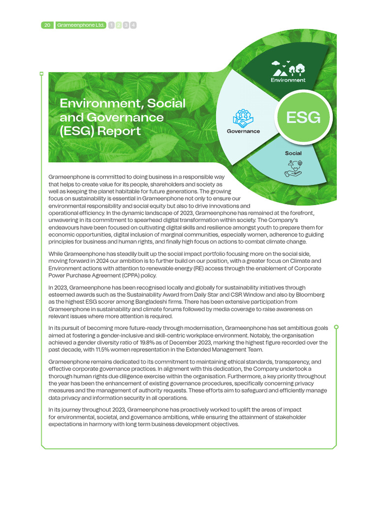 ESG Report | PDF | Computer Security | Security