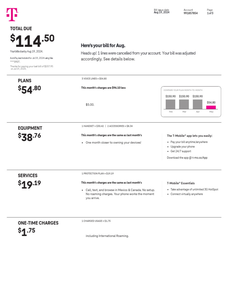 Ver - Mi - PDF - Factura Ecker | PDF | T Mobile Us | I Phone