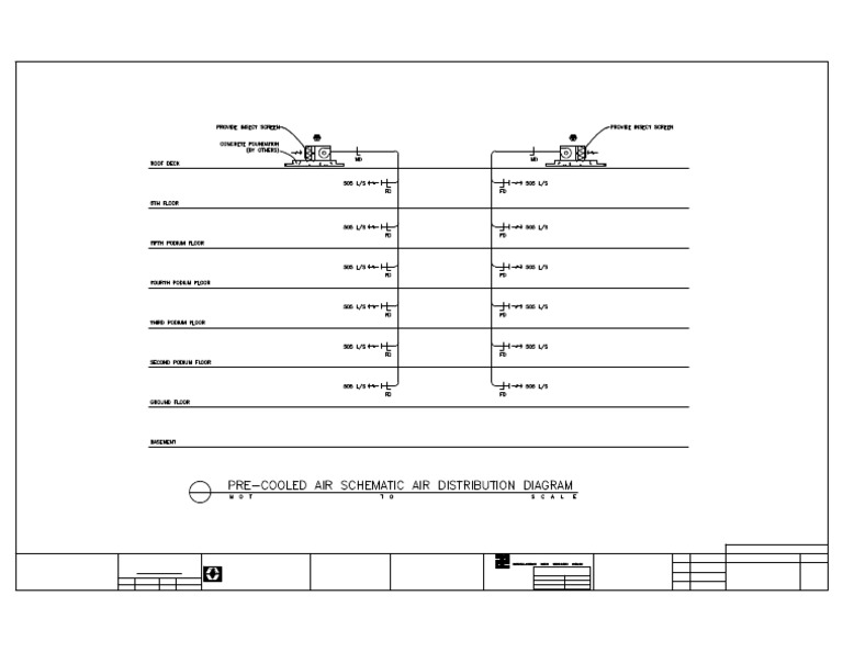 ME-12-13 PRESSURIZATION RISER& AIR DISTRIBUTION DIAGRAM | PDF | Makati
