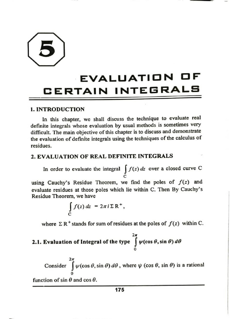 5 Evaluation of Integrals - Batch Compress | PDF