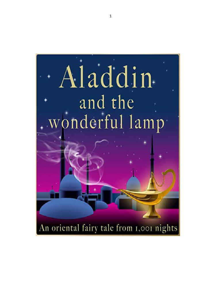 Aladdin and The Wonderful Lamp ! | PDF