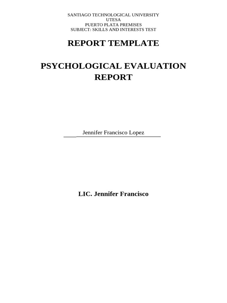 APTITUDE TEST REPORT | PDF | Engineer