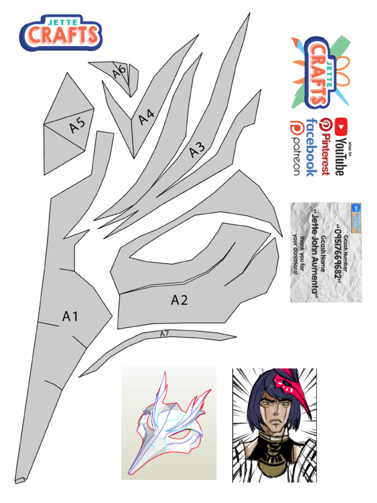 Kujou Mask - Letter | PDF