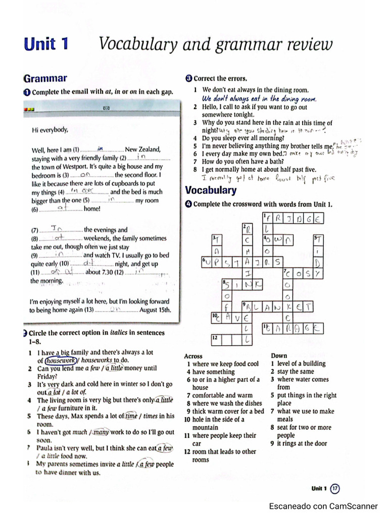Unit 1 Vocabulary 3425568 | PDF
