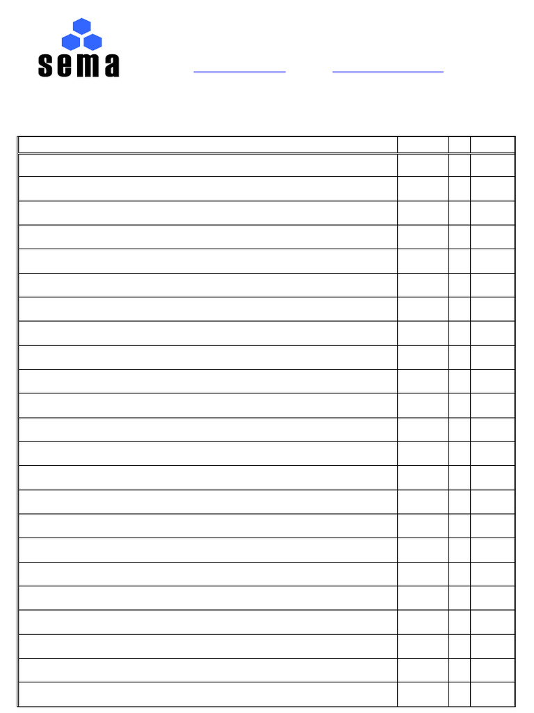 SEMA Publications Order Form | PDF | Payments