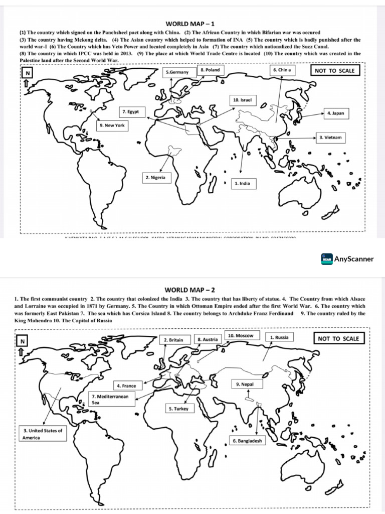 Map Pointing World | PDF