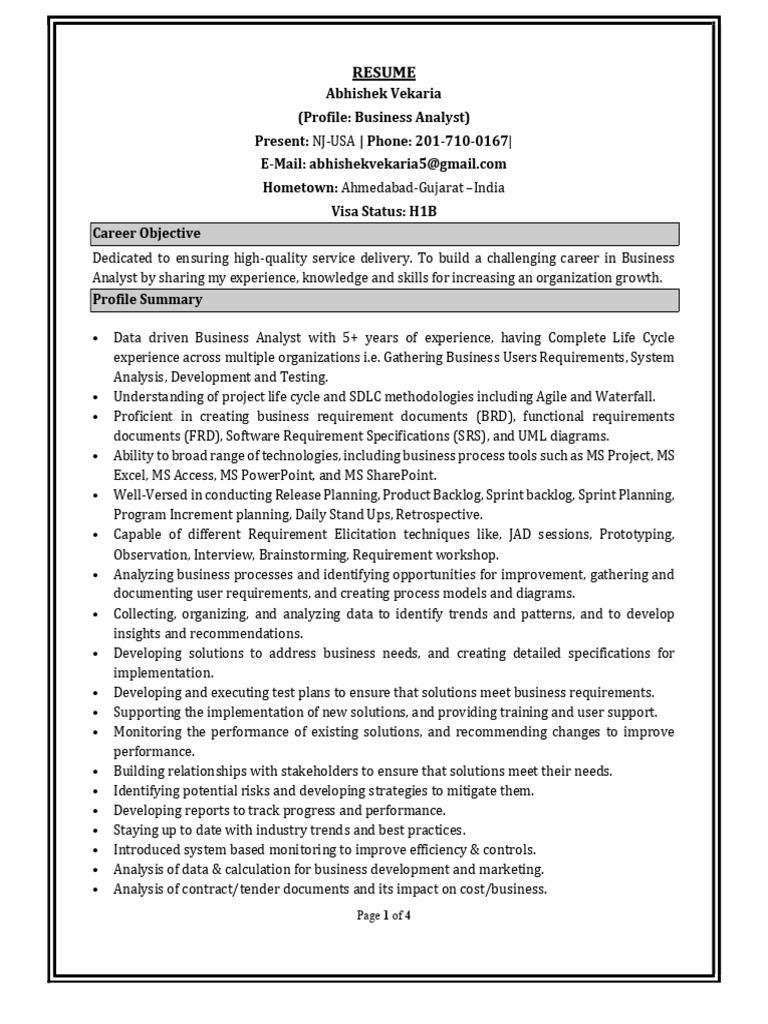 Abhishek Vekaria | PDF | Agile Software Development | Computing