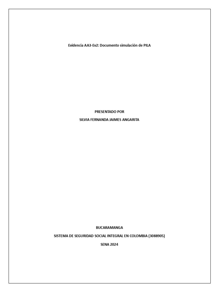 SOLUCION Evidencia AA3 | PDF