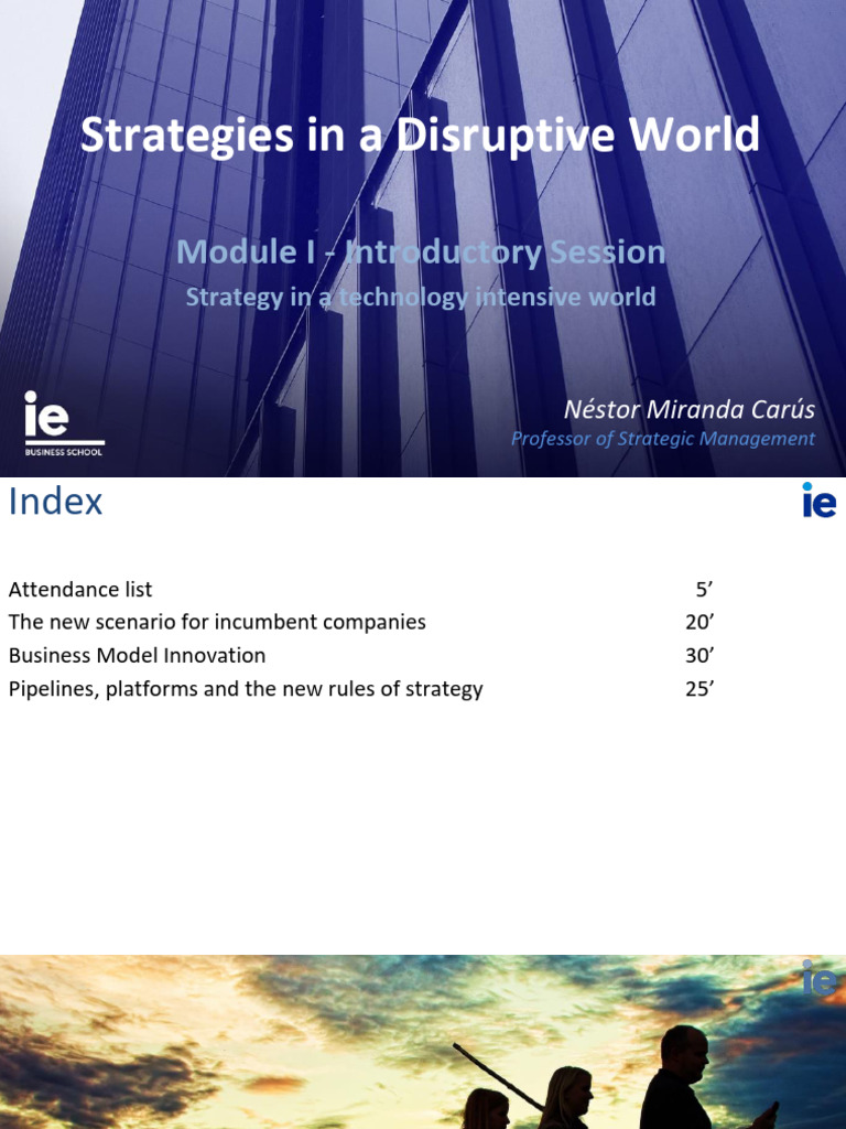 S2 Strategy in A Technology Intensive World - Nestor Miranda V2 | PDF | Business | Business ...