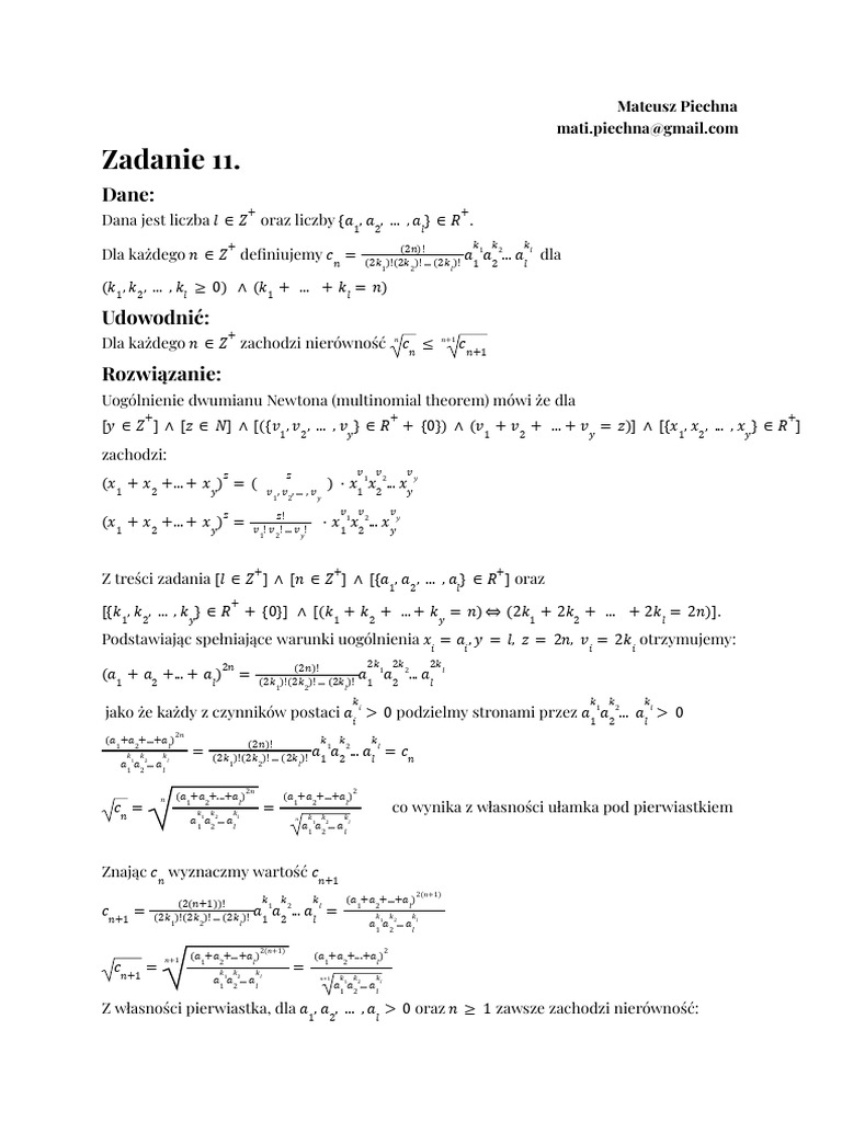 Zadanie 10 | PDF