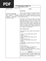 Grade10 Arithmetic Sequence Worksheet | PDF