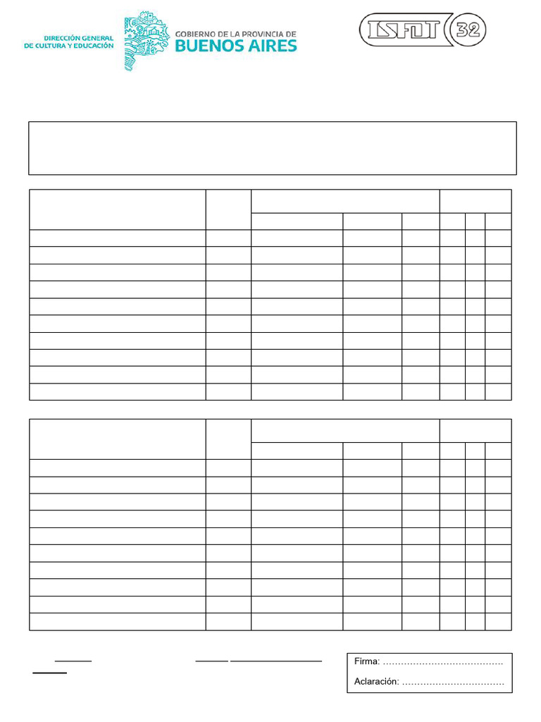 0006 - A3 Planilla de Inscripción A Mesas | PDF