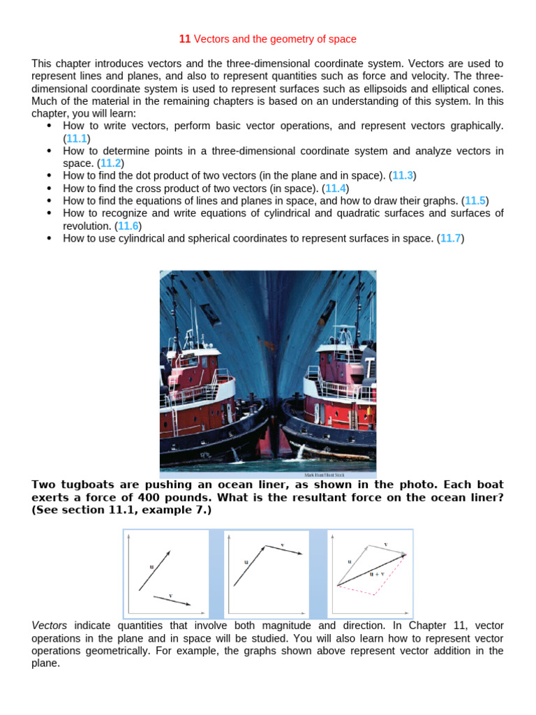 Understanding Vectors in 3D Space | PDF | Euclidean Vector | Euclidean ...