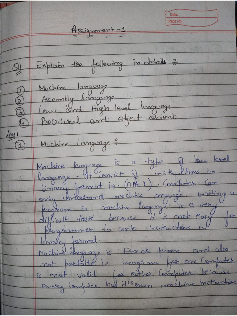 C Prog.. Assignment 1 | PDF