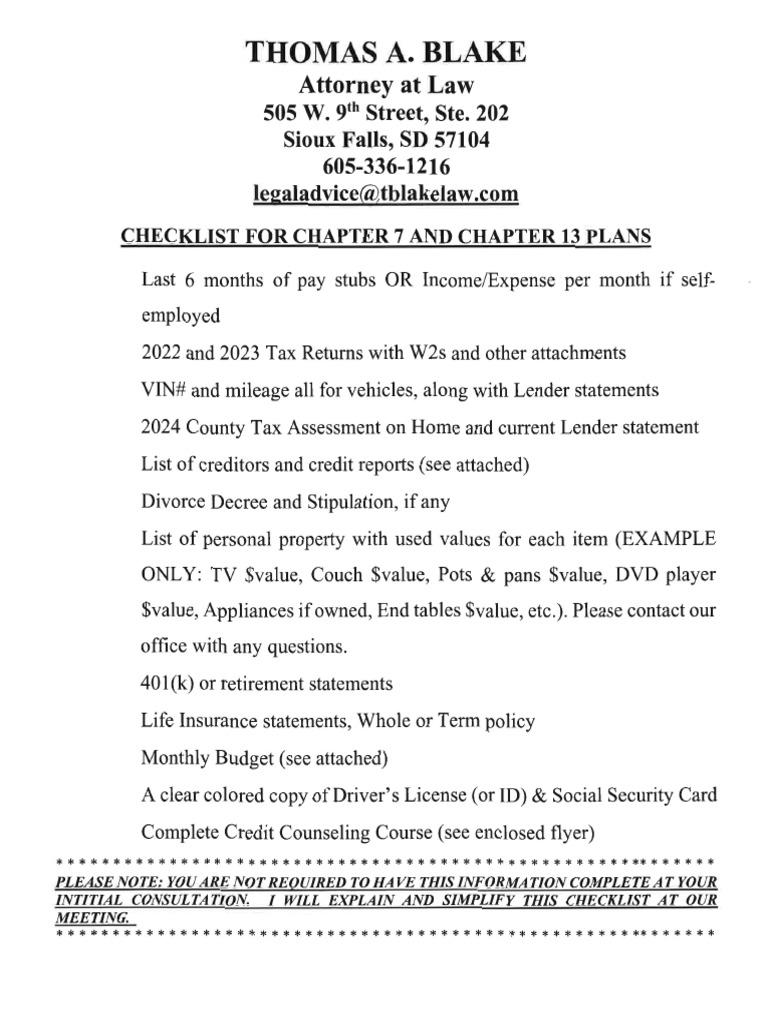 2024 Full Checklist | PDF