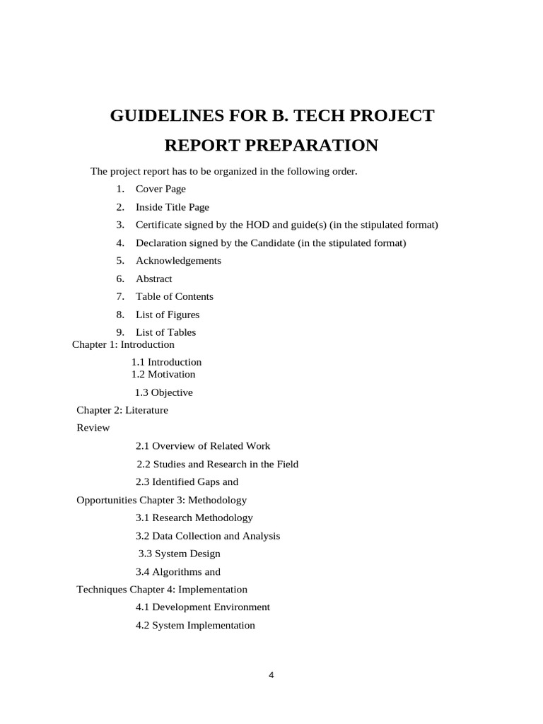 Final Year Mini Project Report Format (1) | PDF | Paragraph