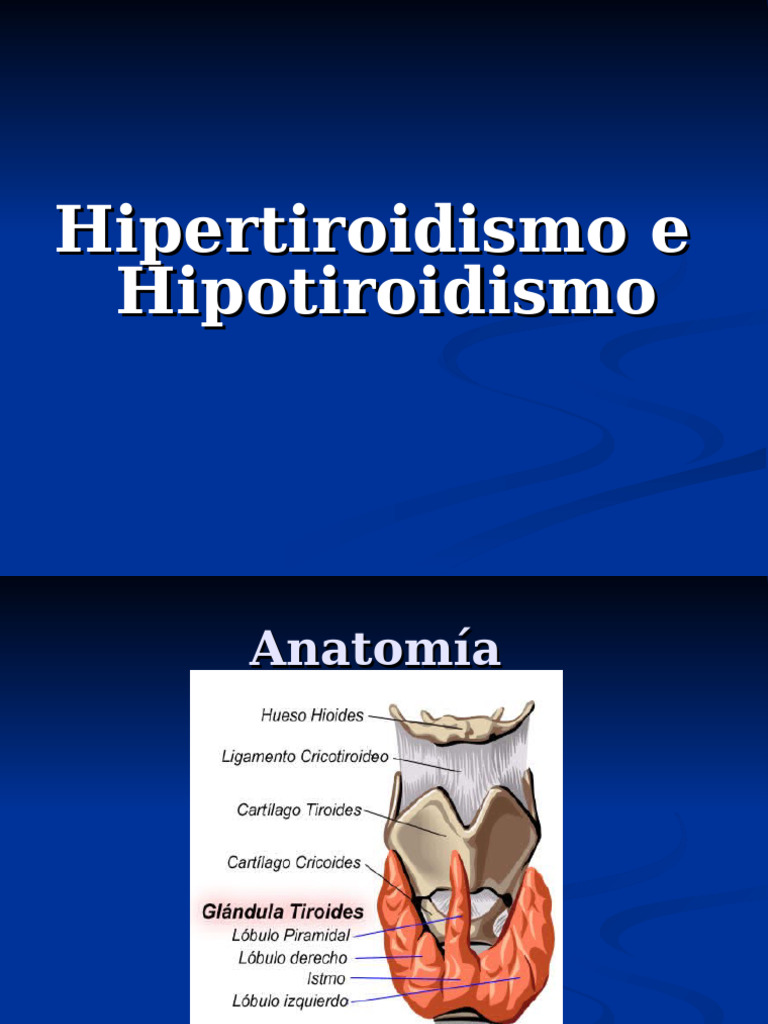 4_hiper_e_hipotiroidismo | PDF | Hipertiroidismo | Tiroides