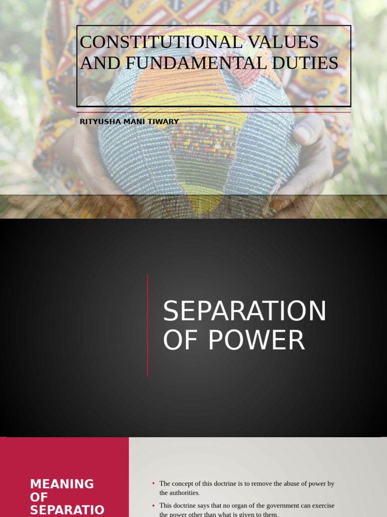 Separation of Power | PDF | Separation Of Powers | Pardon