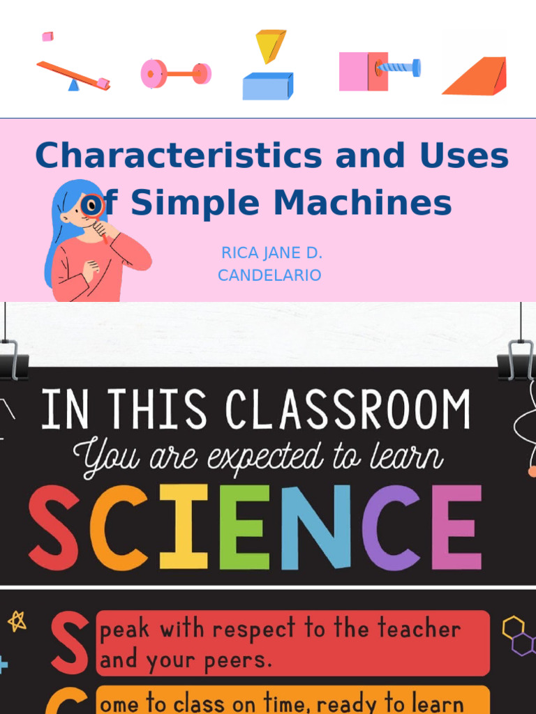 Simple Machines Pink Blue Animated Science Quiz Presentation - 20241215 ...