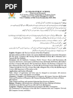 9th Grade Chemistry Smart Syllabus 2025 | PDF