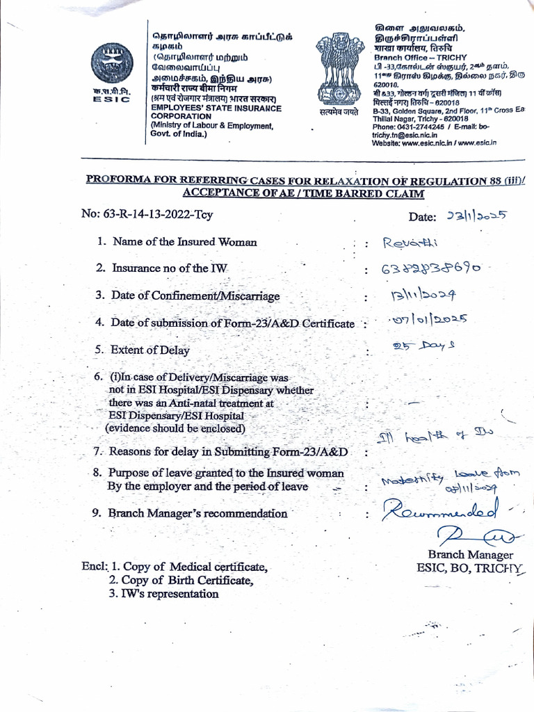 Revathi 6382838690 MB Timebarred | PDF | Medical Specialties | Blood