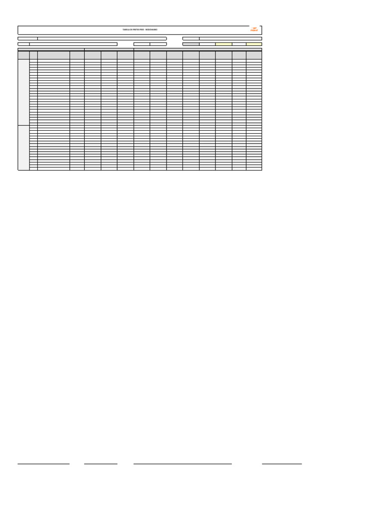 tabela nova movvi | PDF