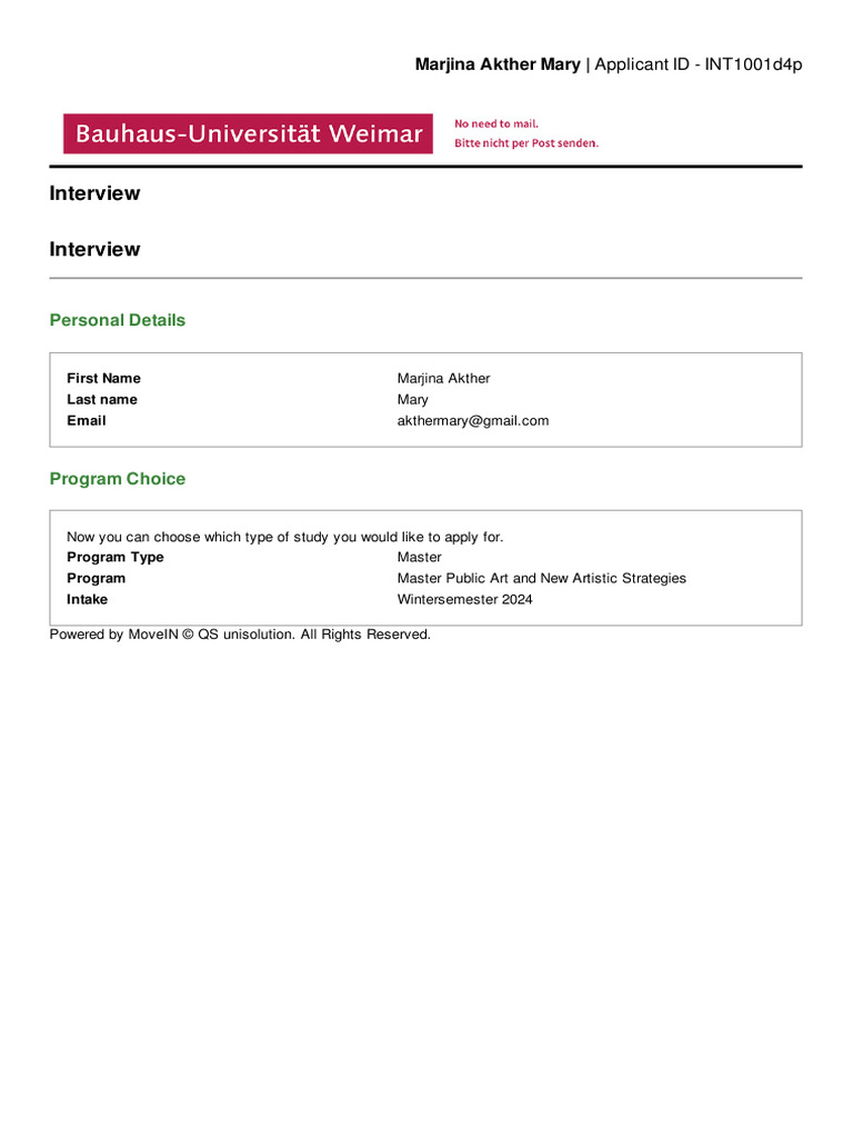 Pre Application PDF | PDF