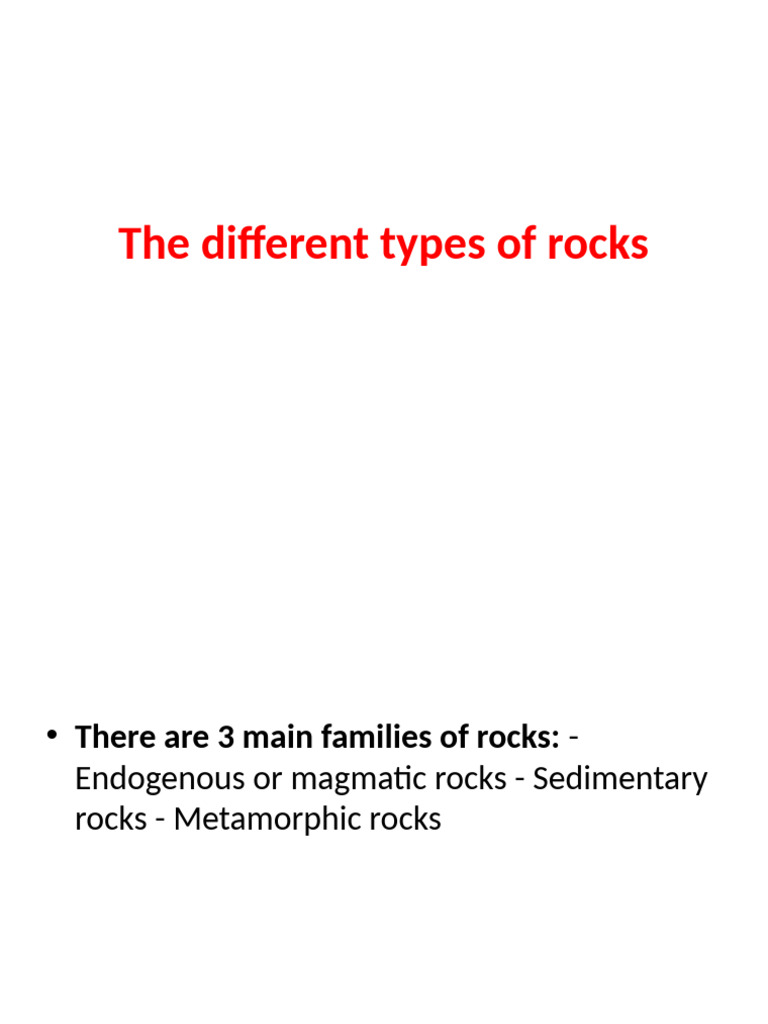 Types of Igneous Rocks Explained | PDF