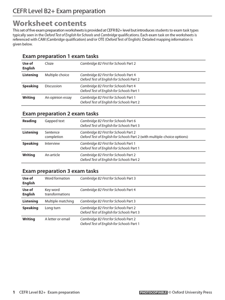 CEFR B2+ Exam Prep Worksheets | PDF | Extraterrestrial Life | Mustang