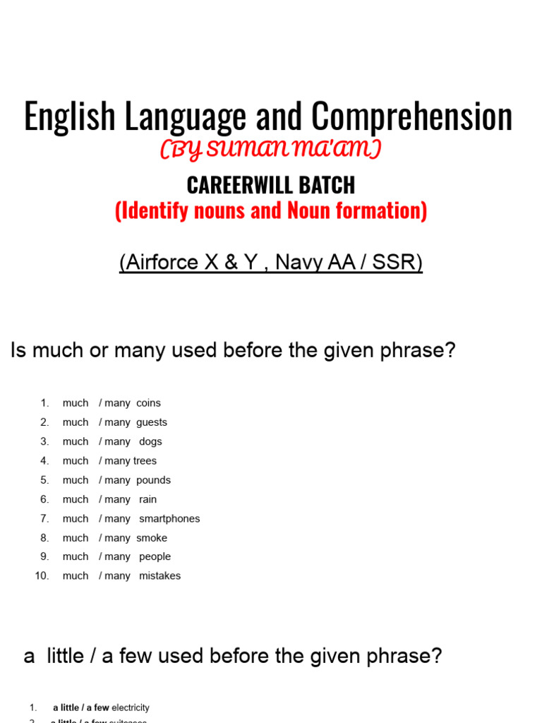 Noun Practice | PDF | Syntax | Linguistics