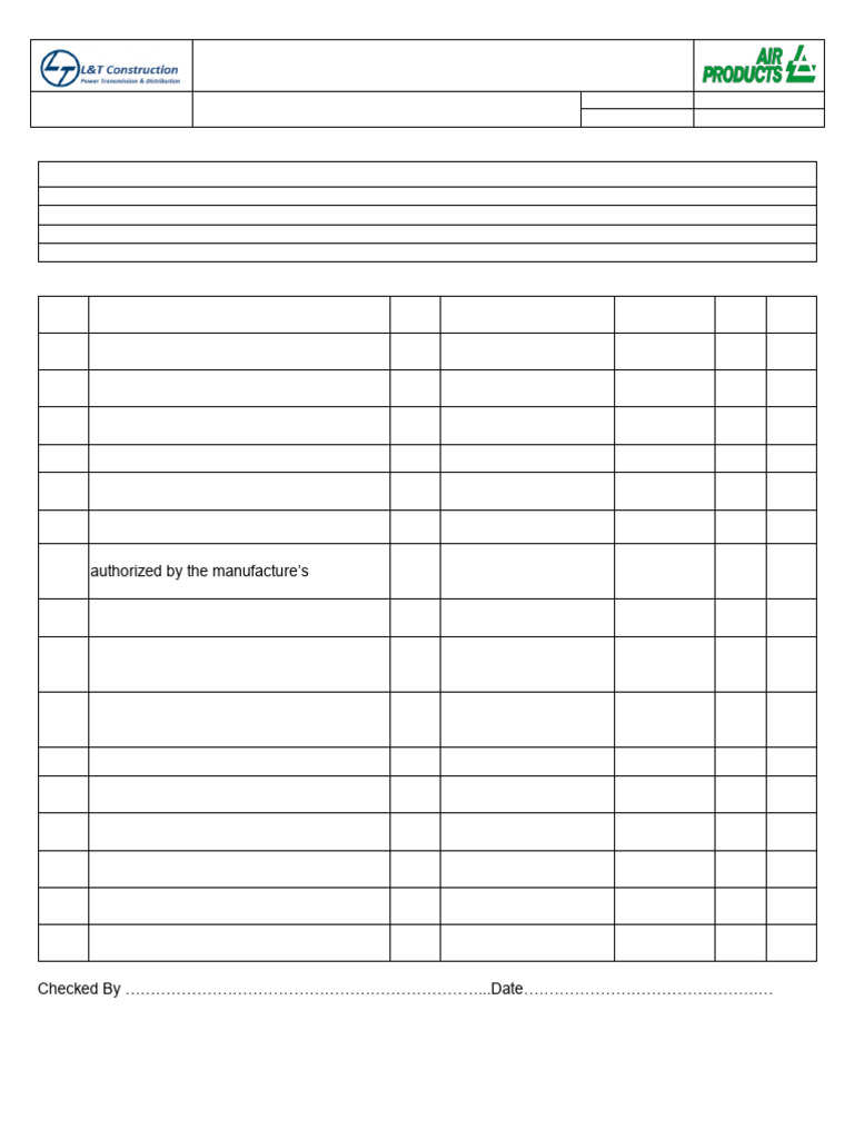 PRE Heavy Equipment Checklist | PDF