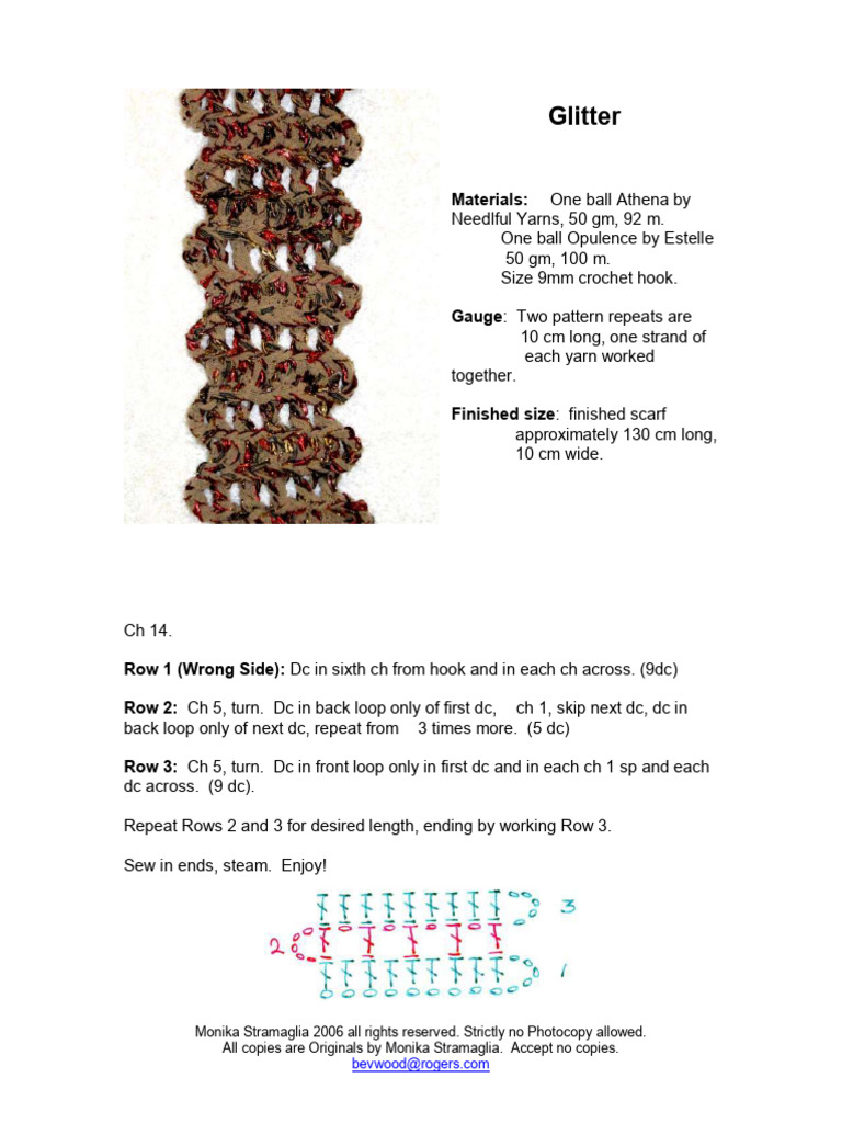 Belt Laced Glitter | PDF