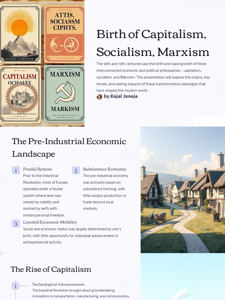 Capitalism, Socialism, and Marxism Explained | PDF | Marxism | Socialism