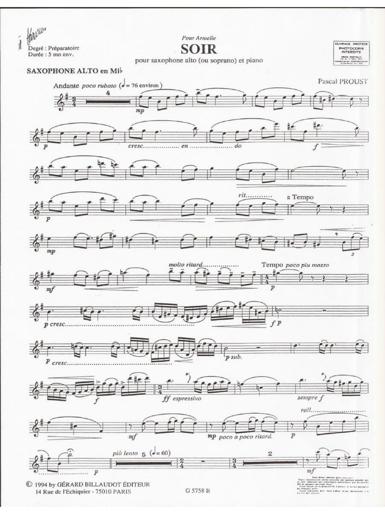 Soir Pascal Proust | PDF