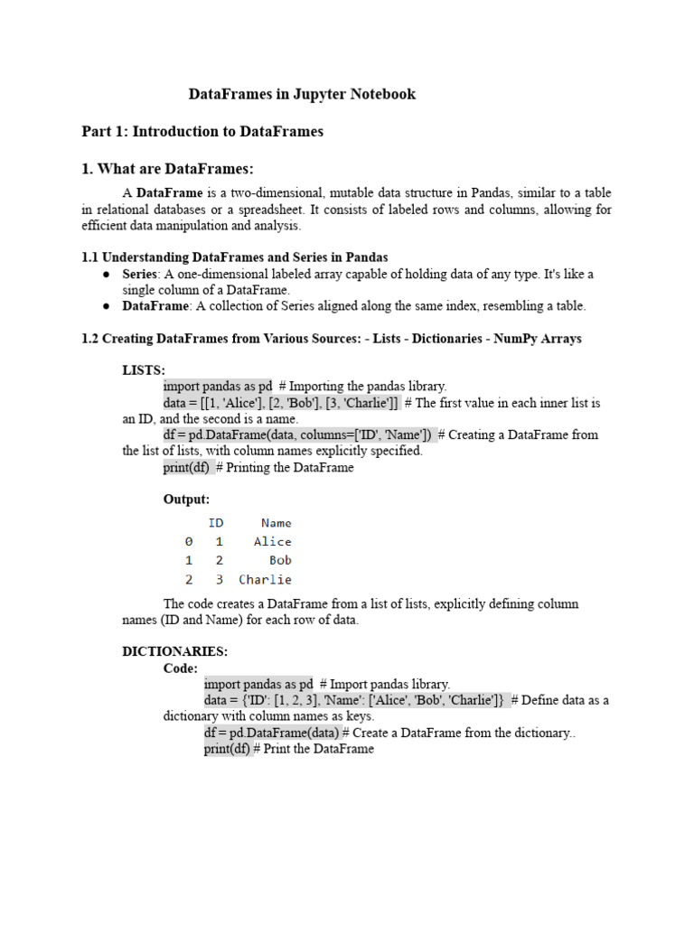 Data Frame | PDF | Anonymous Function | Data Management