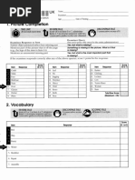 Wais IV ALL Response Booklet and Record Form | PDF
