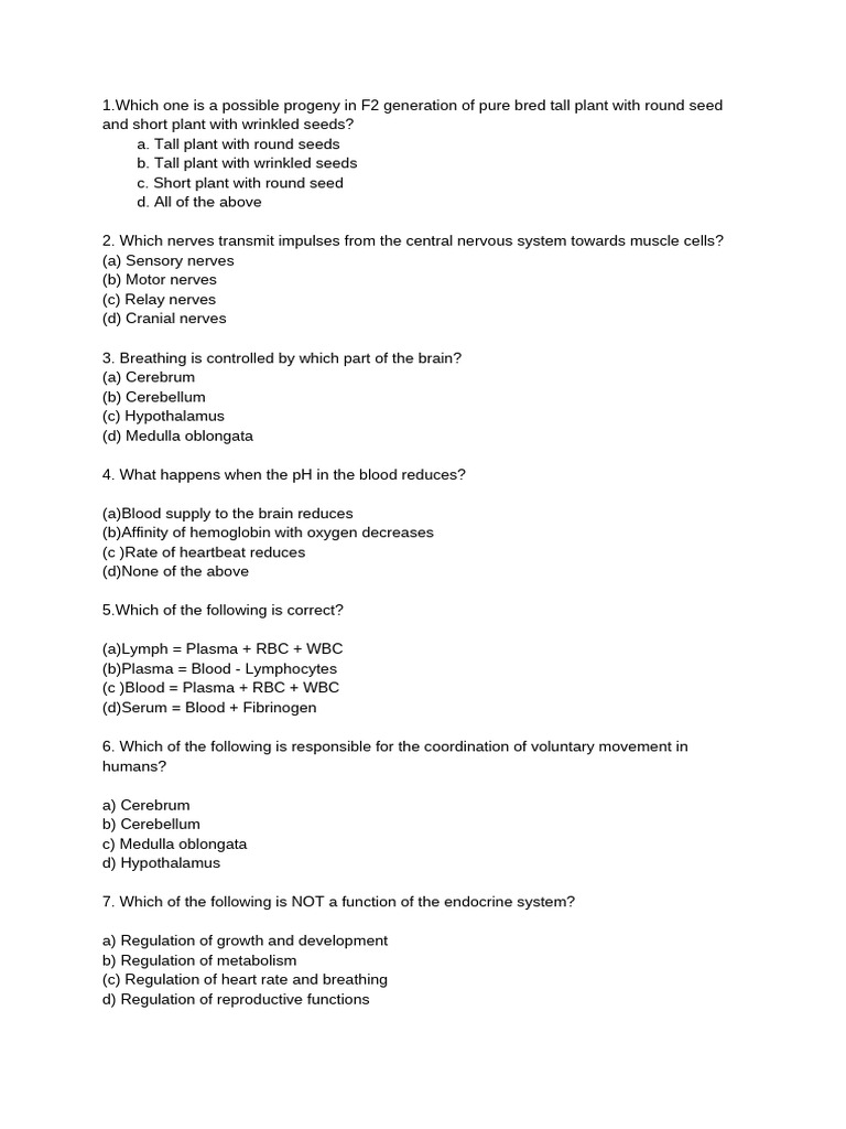 10th science practical | PDF | Blood | Nerve
