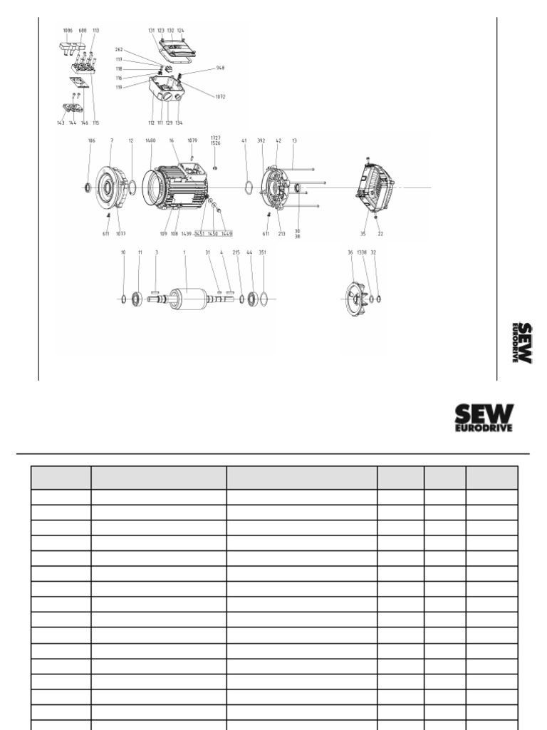 Sew 0075210991 - 000500 - R37 - VZ11H - DRN80M4 - en | PDF
