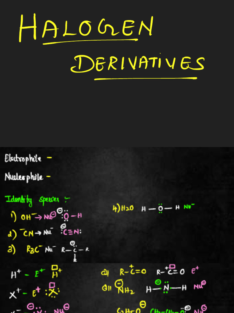 Helogen: Derivatives | PDF