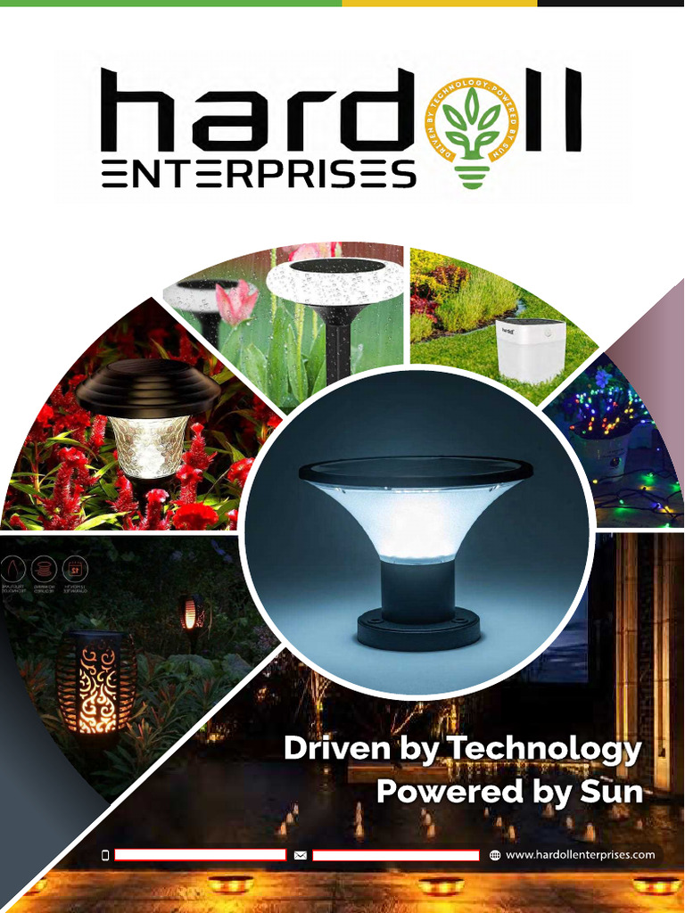 Hardoll Product Brochure | PDF | Street Light | Screw