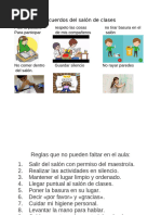 10 Reglas de Clase en Inglés y Español | PDF