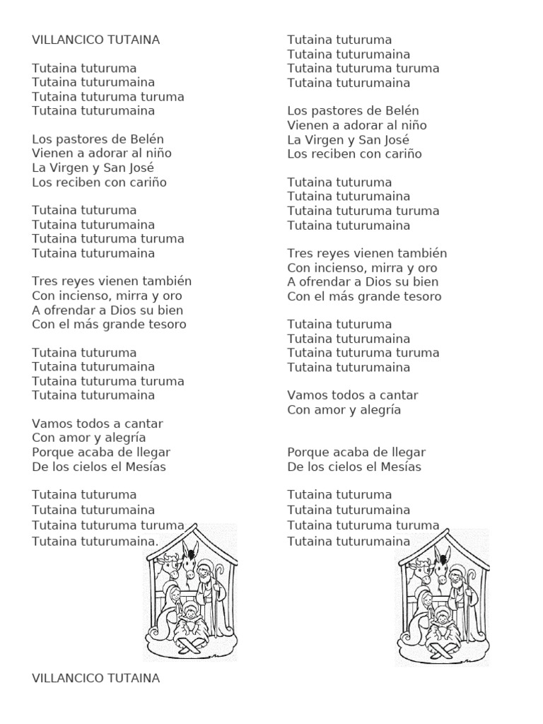 Villancico Tutaina | PDF