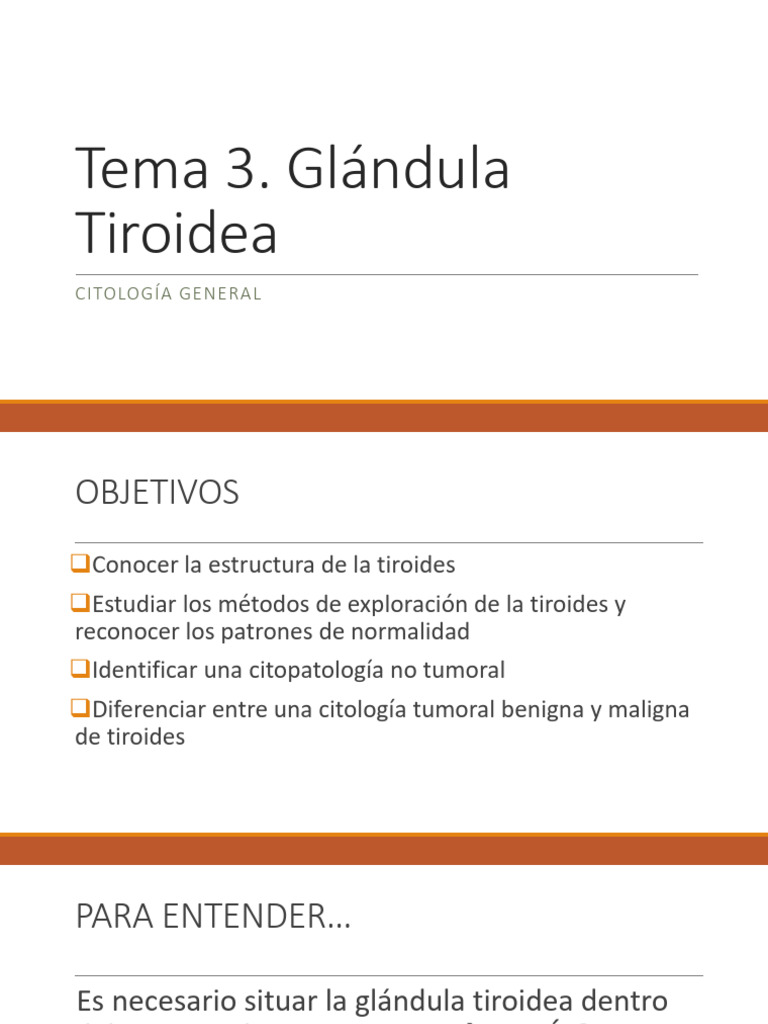 U3 - CG - Tema - Glandula Tiroidea Fin | PDF | Tiroides | Hipertiroidismo