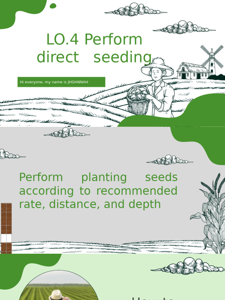 Smart Farming Project Proposal | PDF | Sowing | Seed